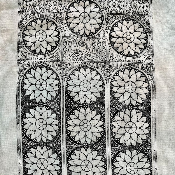 Temperature Stitch - Gothic Cathedral With Stained Windows - Modern ...