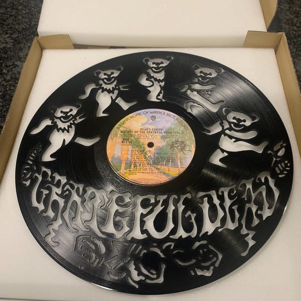 Queen 1 - Laser Cut - Carved Vinyl Record Art - Music Gift for ...