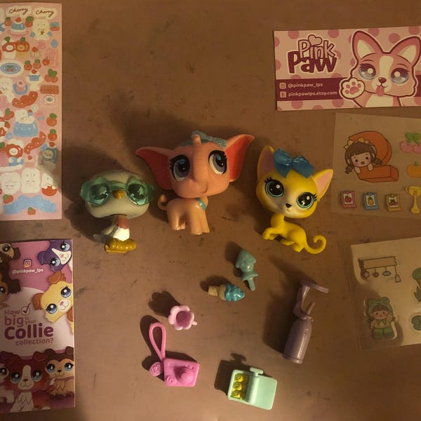 Mystery Box LPS Littlest Pet Shop - Set of 6 RANDOM Accessories - Etsy