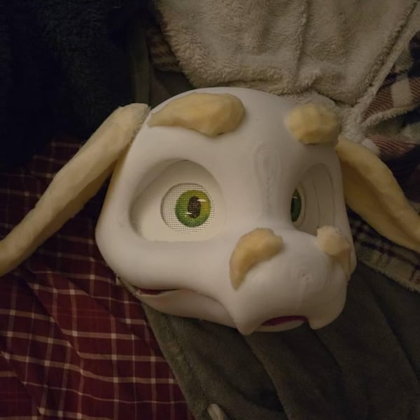 Furry Fursuit Head Base Grumpy Dog Static Base 3d Print - Etsy