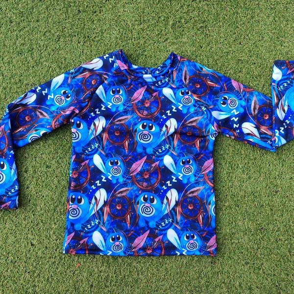 Hang Ten Rash Guard: Rash Guard Sewing Pattern, Swim Shirt Sewing ...