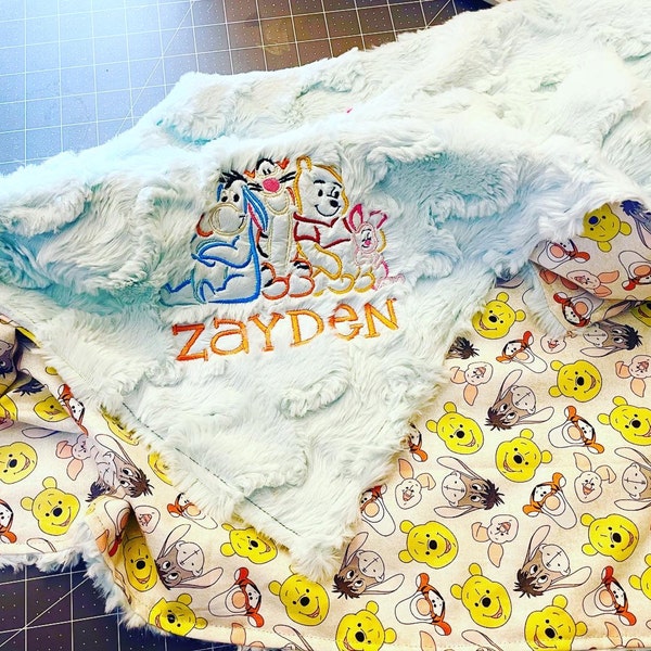 Winnie the Pooh Friends Embroidery Design: Eeyore, Tigger, Piglet (PES ...