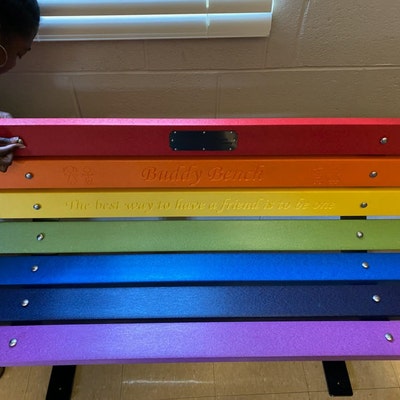 Buddy Zone Signrecycled Plastichelp Stop Bullying on Your Playground - Etsy