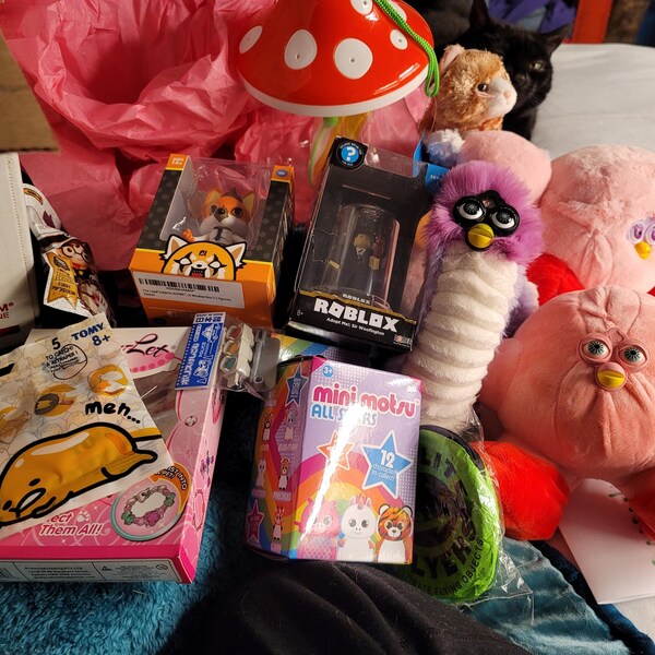 Long Furby Custom Stuffed Animal Cursed Art Dolls Weird Funny Gifts ...