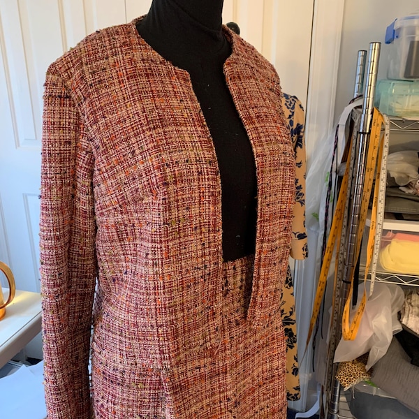 Tweed Jacket PDF Sewing Pattern | Boxy Jacket Pattern | Sizes 4-16 (EU ...