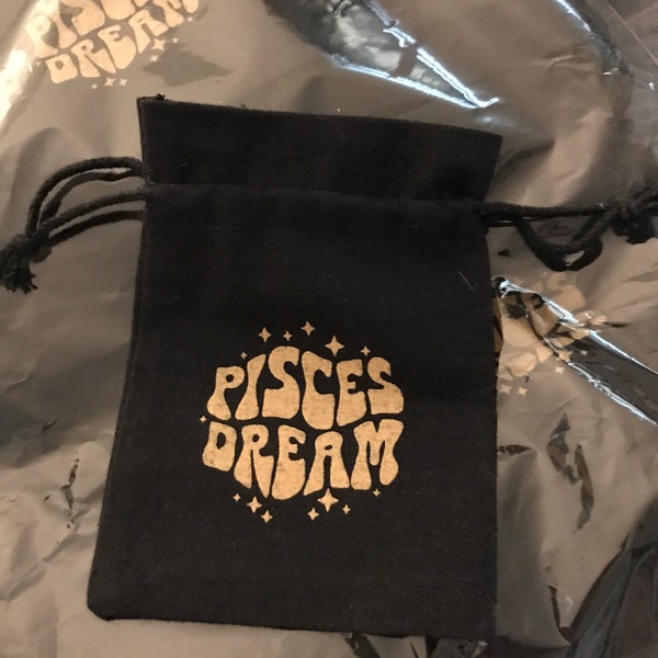 100 Black Drawstring Pouch With Personalized Logo, Jewelry Bag, Jewelry ...