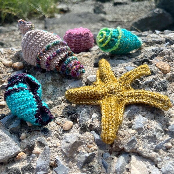 Small Crochet Shell - PDF PATTERN - Etsy