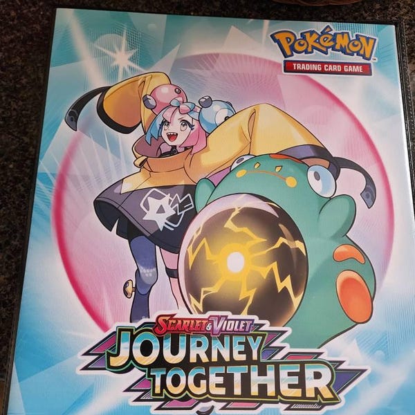 Pokémon Base Set Binders W/exact Number of Pages for Sets, Laminated Cover, Spine and 9-pocket ...