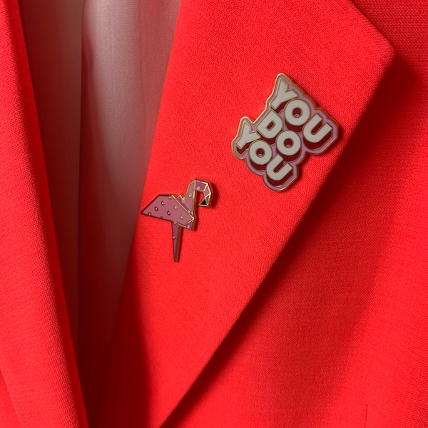 You Do You Enamel Pin - Motivational Pin - Feminist Pin - Hard Enamel ...