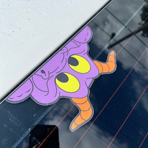 Figment Peeking Inspired Car Laptop Vinyl Decal - Etsy