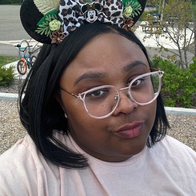 Safari Zoo Animal Kingdom Mouse Ears Headband Leopard Mouse Ears ...