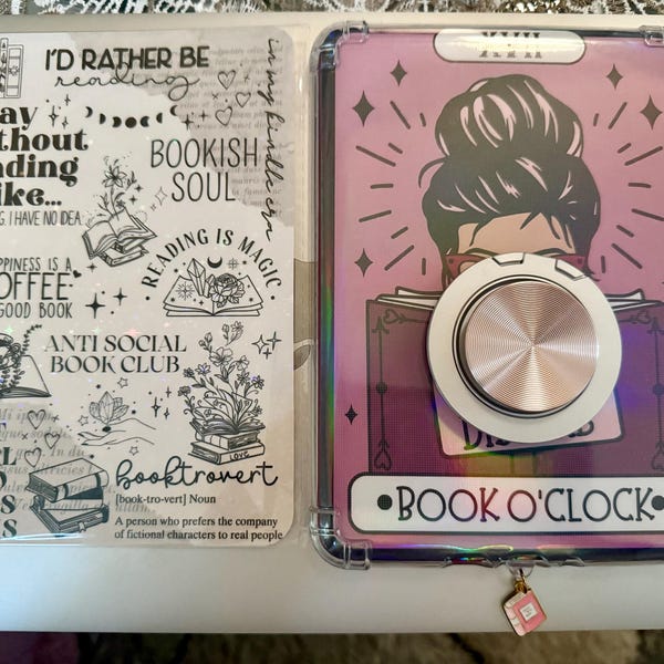Kindle Charm Bookish Phone Charm Kindle Accessories Bookish Merch Phone ...