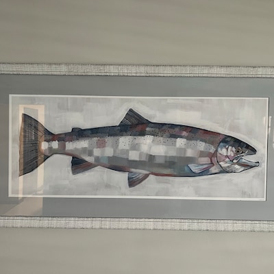 STEELHEAD TROUT Archival Print of Original Fish Painting - Etsy