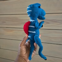 Crochet PATTERN No 1909 Baby Raptor Realistic Dinosaur Pattern - Etsy ...