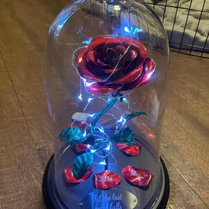 The Enchanted Aluma Rose Beauty and the Beast Replica With - Etsy
