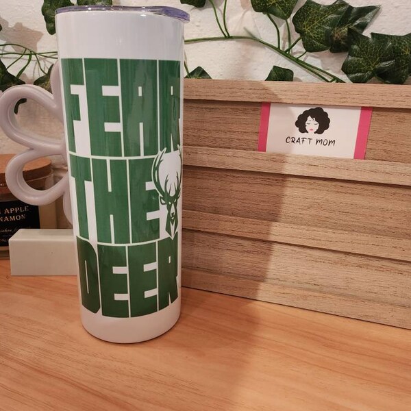 Bucks Basketball 'fear the Deer' SVG: Giannis, Cricut Silhouette ...