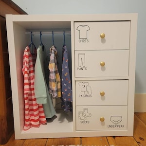 Closet Labels // Master Closet Labels // Closet Organization // Dresser ...