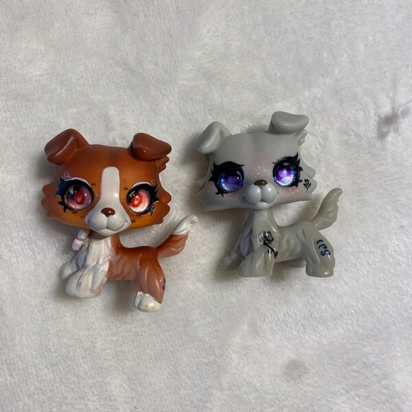 Littlest Pet Shop Custom Great Dane/collie/dog Punk/emo Series ...