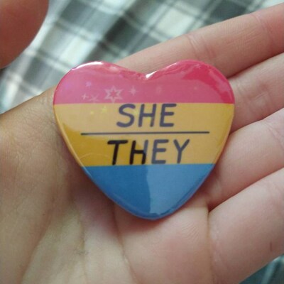 Nonbinary Nyan-binary Pride Button Cat Kitty Non Binary Gender - Etsy