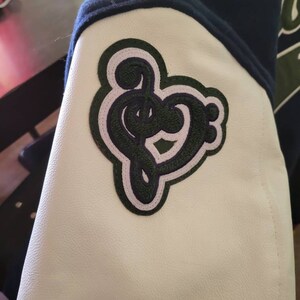 Letterman Jacket Year Chenille Patch Block please Note the Size - Etsy