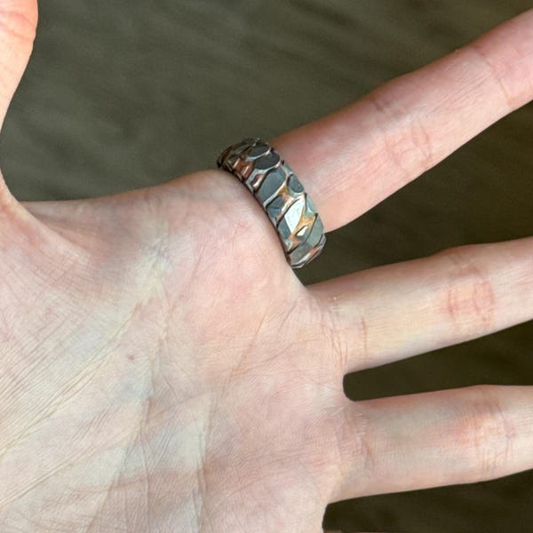 Super Conductor Acid Etched Ring | Deep Pattern | High End Ring ...