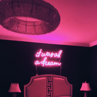 Pink Neon Sign LED Neon Sign, Girl Neon Sign, Bedroom Light, Home Decor ...