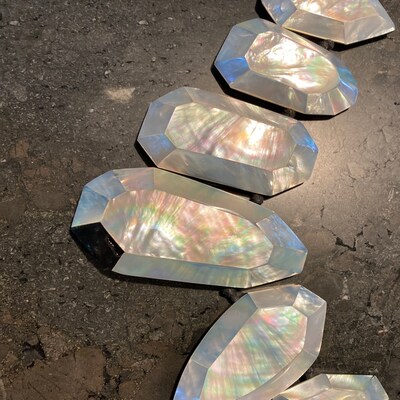 Black Mother of Pearl Shell INLAY OVERLAY Thin Sheet Veneer - Etsy