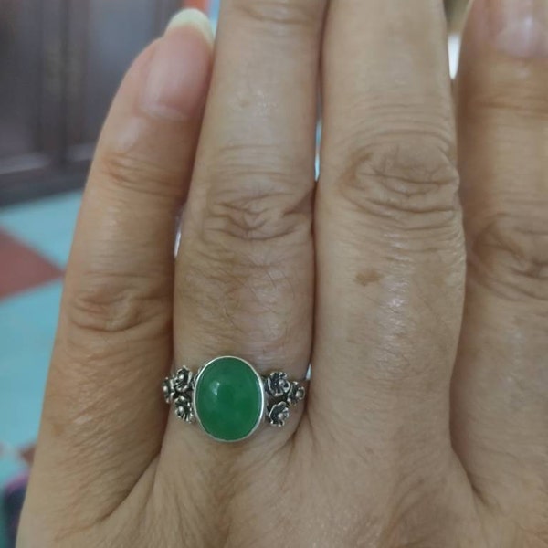 Statement Dome Ring, Sterling Silver 925, Hand Forged, Minimalist Ring ...