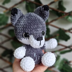 PATTERN: Wilson the Wolf Pup Crochet Wolf Pattern - Etsy