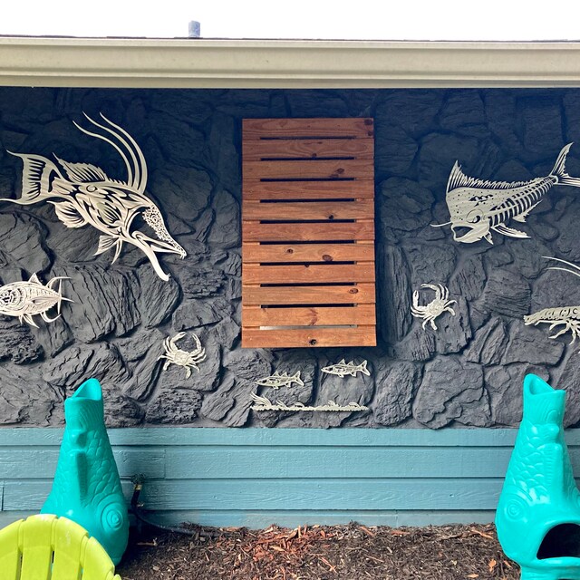 Unique Custom Fish Art That Brings Your by CreativeMetalsDesign