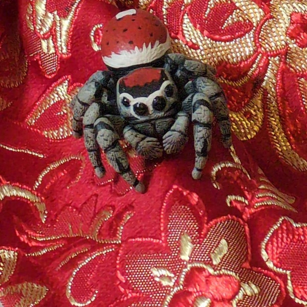 Strawberry Pineapple Pacman Frog Figure Realistic Handpainted Resin ...