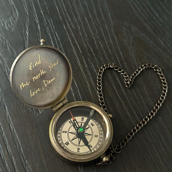 COMPASS, Customized Compass, Personalized Compass, Engraved Compass ...