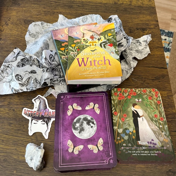 Botanical Tarot Deck and Guidebook by Sow the Magic, Nature Tarot ...