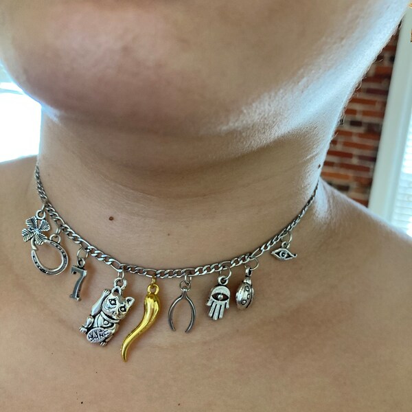 The Luckiest Necklace in the World, Lucky Charm, St Patricks Day ...