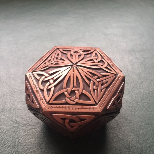 Medium Cube Celtic Treasure Box | Geometric Box | Unique Scottish Gift ...