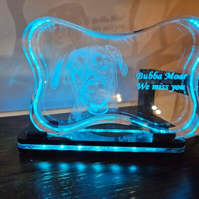 Acrylic Led Base Light Support, Customized 3D Night Light Base LED ...