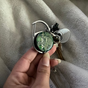 Circuit Board Keychain CHOOSE COLOR, Computer Key Fob, Geek Gift ...