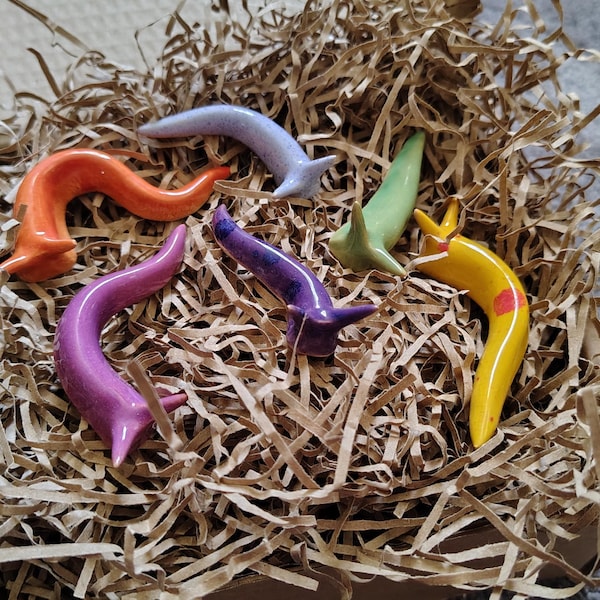 Ceramic Slugs - Assorted Pack of X3 - Etsy