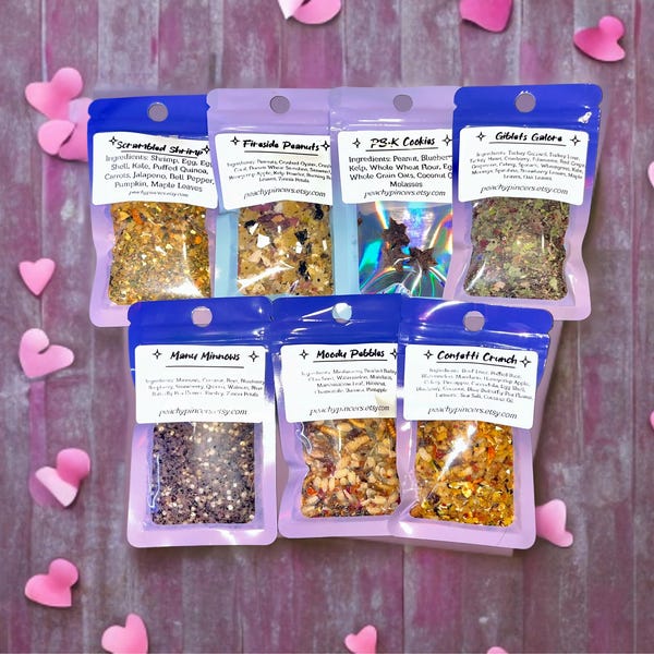 Spring Roll Sprinkles | Hermit Crab Food - Etsy