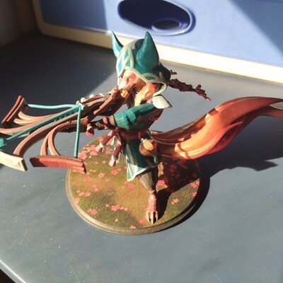 Drow Ranger Arcana Dread Retribution alternate Red Dota 2 Figurine 3D ...