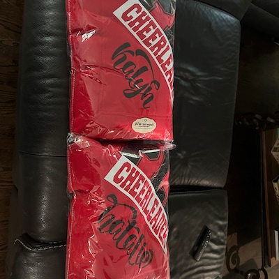 Personalized CHEER Blankets, High School Cheerleading Throw Blankets ...