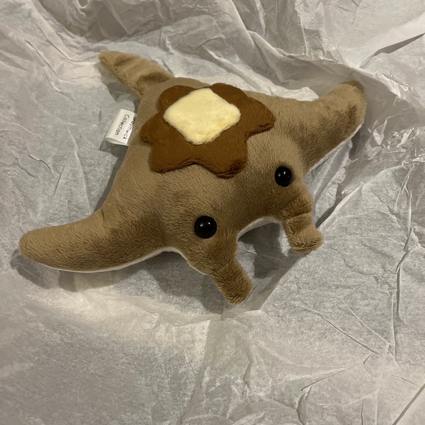 Sea Pancake Manta Ray Plush - Etsy