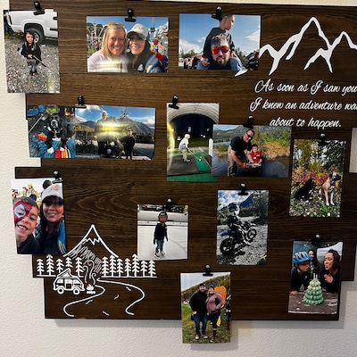 Photo Board, Picture Display, Picture Board, Wedding Photo Display ...