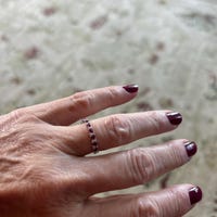 Nature Inspired Leaf Ruby Ring Set Black Gold Branch Twig Lab Ruby ...