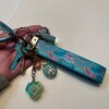 Glittered Jellyfish Key Fob Jellyfish Wristlet Under 10 Jellyfish ...
