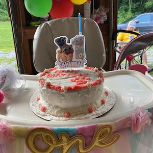 My Little Pony Cake Candle Personalized Birthday Candle Wax | Etsy