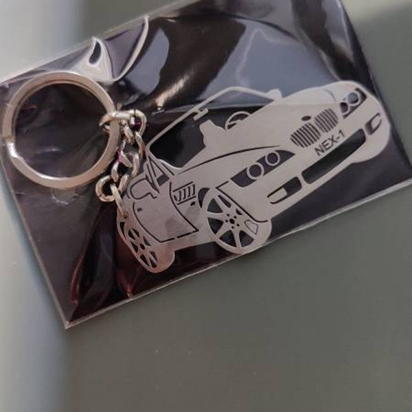 Custom Car Keychain for Yamaha FZX Bike Stainless Steel Key Ring for ...