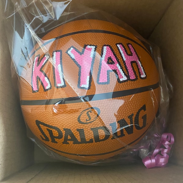 Personalized Standard Size Basketball Custom Hand Painted Basketball ...