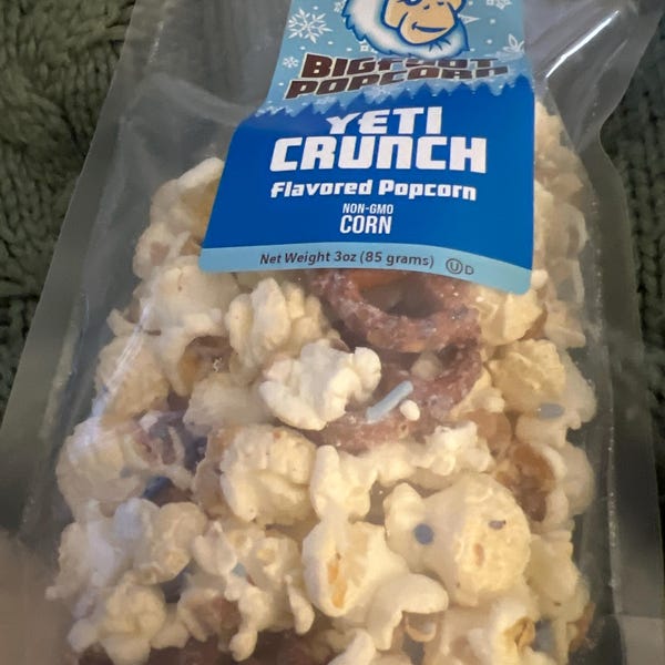 Bigfoot Poop Caramel and Chocolate Gourmet Popcorn Chocolate Gift ...