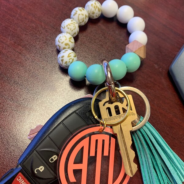 Bangle Key Ring | Bracelet Key Chain | Wristlet Keychain | Silicone ...
